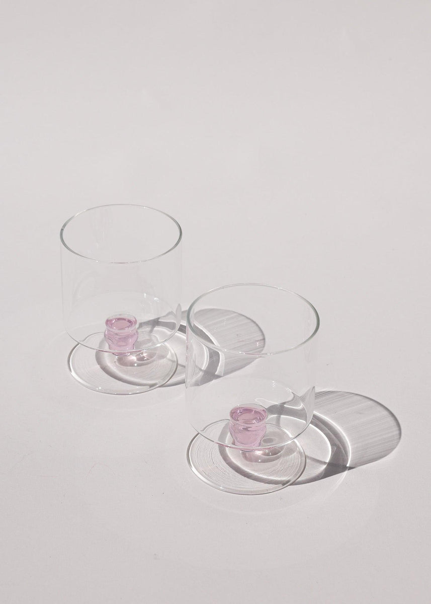 Valentina Short Wide Glass Set of 2 | Eleven